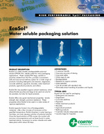 EcoSol® Water soluble packaging solution