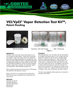 VCI/VpCI® Vapor Detection Test Kit™, Patent Pending