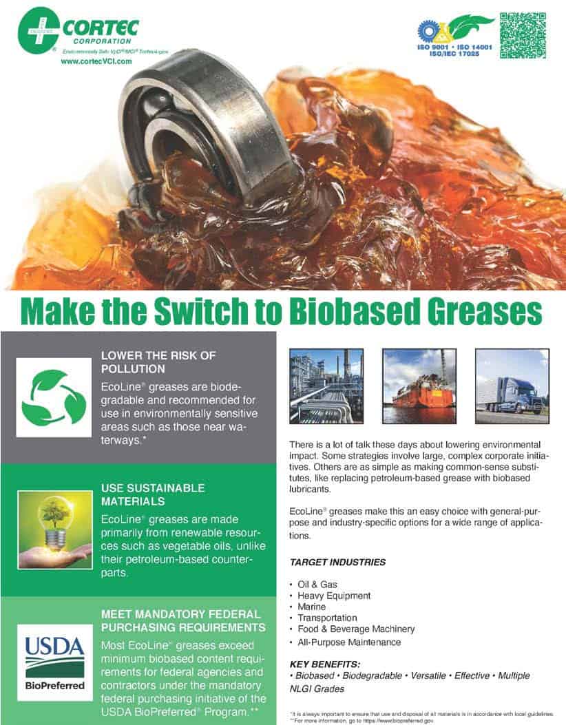 New Quick Guide to EcoLine® Greases Makes It Easy to Switch to Biobased ...